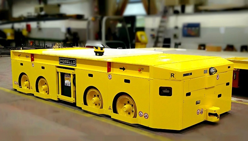 Battery powered trolleys on wheels with normal steering Trolleys and ...