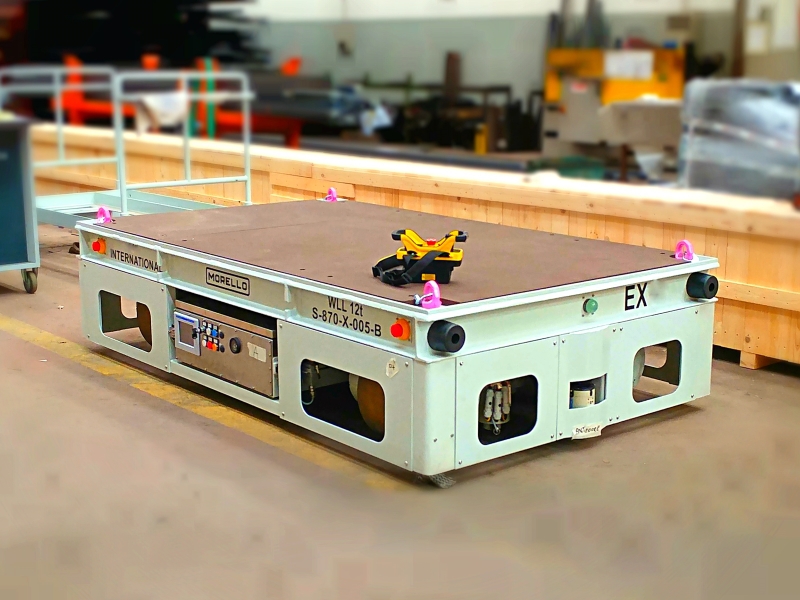 Multidirectional battery powered trolleys on wheels – OMNI Trolleys and ...