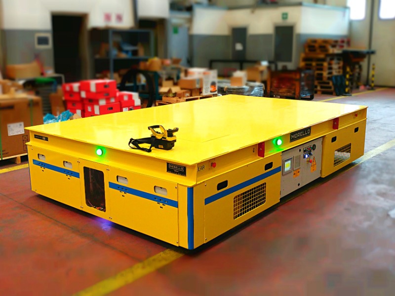 Multidirectional battery powered trolleys on wheels – OMNI Trolleys and ...