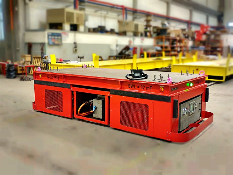 Multidirectional battery powered trolleys on wheels – OMNI Trolleys and ...