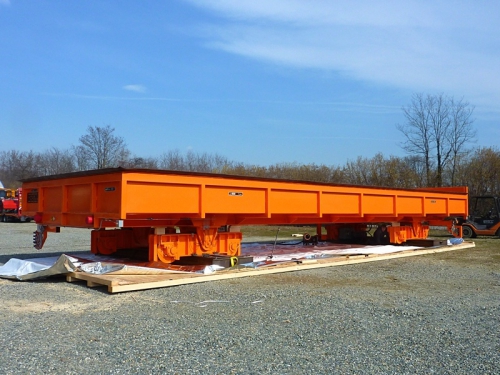 Rail guided powered trolleys Trolleys and trailers - Products K-technik