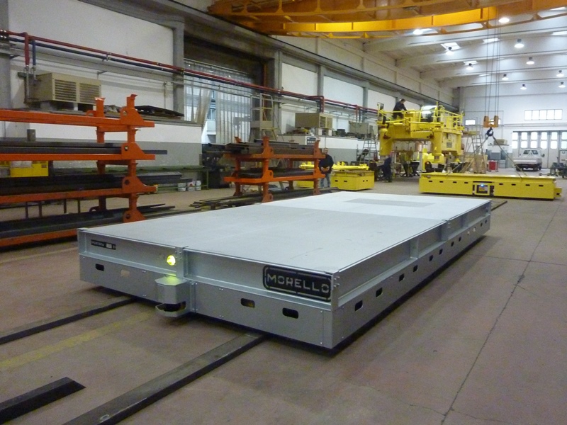 Rail guided powered trolleys Trolleys and trailers - Products K-technik